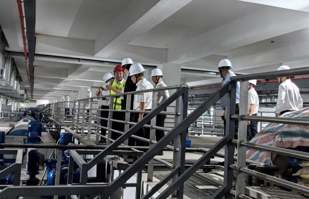 王连峰带班检查所属产业公司嘉兴九水项目、东部制造基地